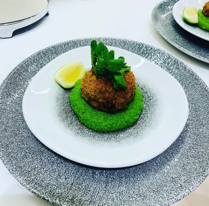 Chef MacD | Golden Crab Cake